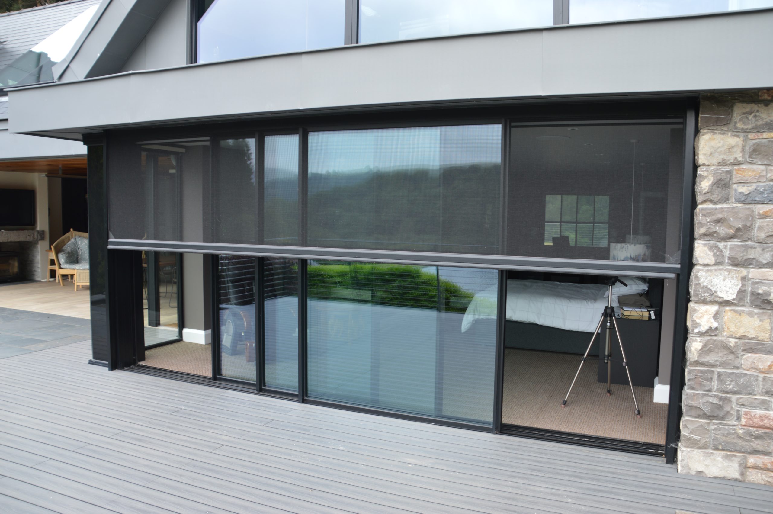 Whole House Insect Protection with Automated Fly Screens